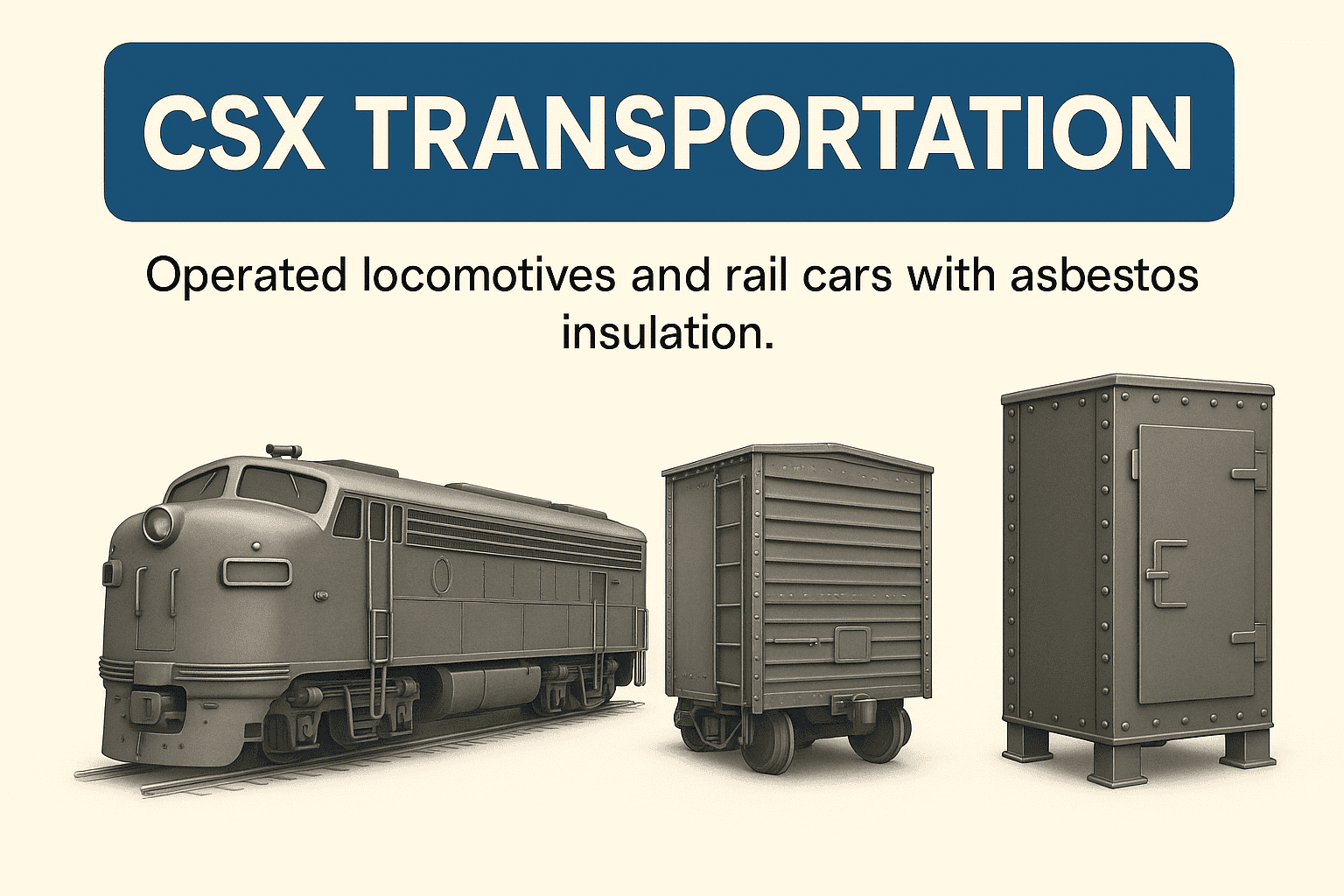 CSX Transportation Asbestos Exposure | Risks & Legal Options