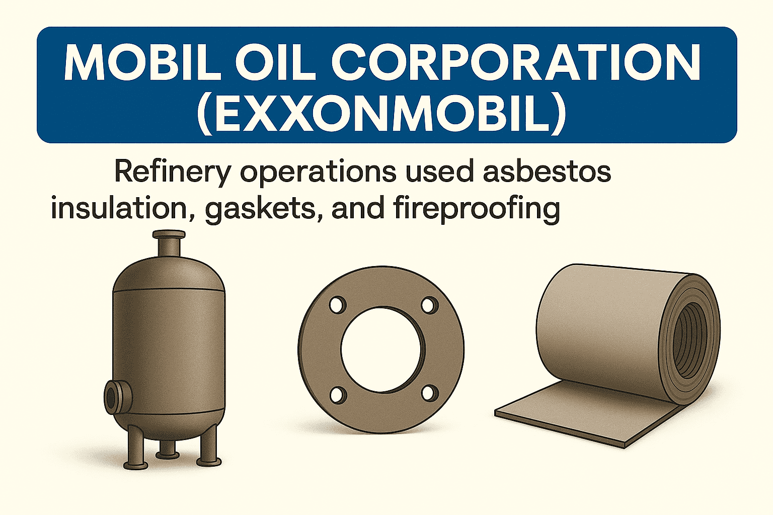Mobil Oil Corporation / ExxonMobil Asbestos Exposure | Risks & Legal ...