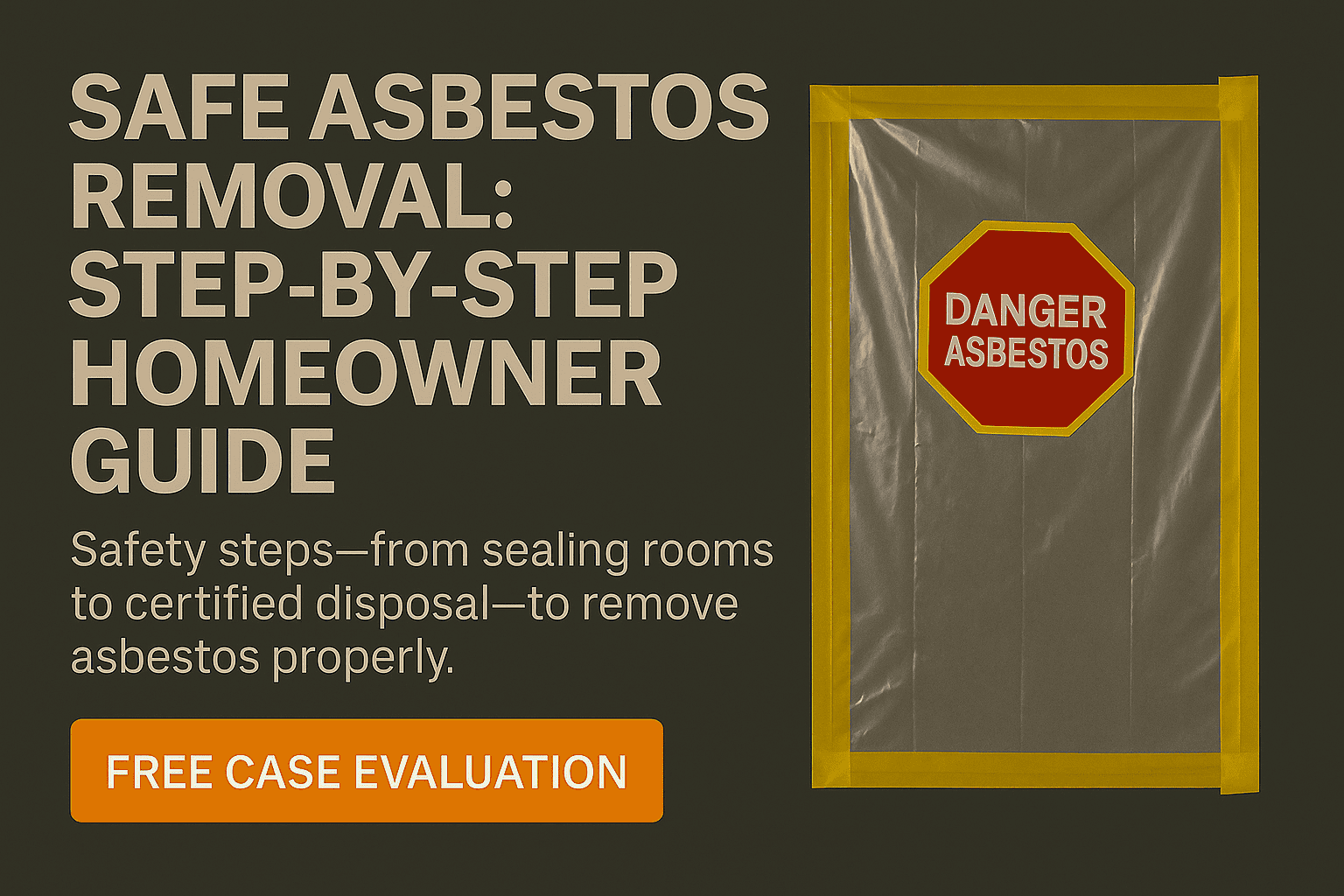 Safe Asbestos Removal for Homeowners | Step-by-Step Guide