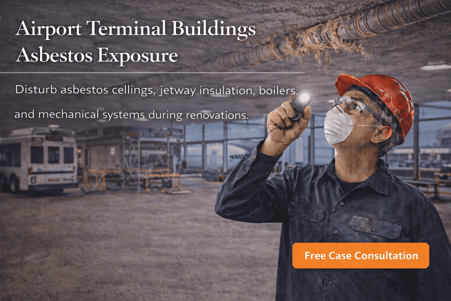 Airport Terminal Asbestos Exposure in Buildings