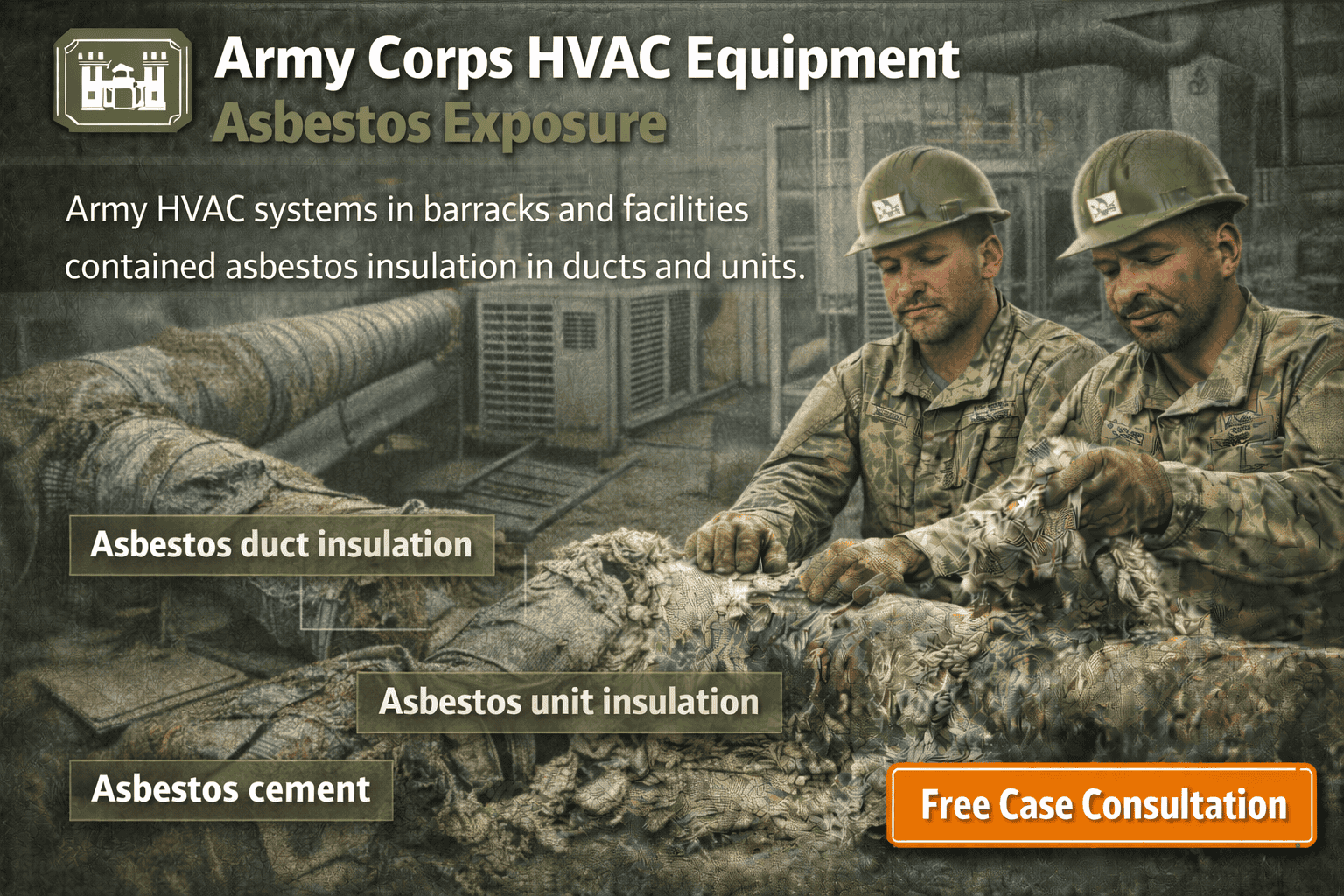 Army Corps HVAC Equipment Asbestos Exposure | Ventilation System Risks