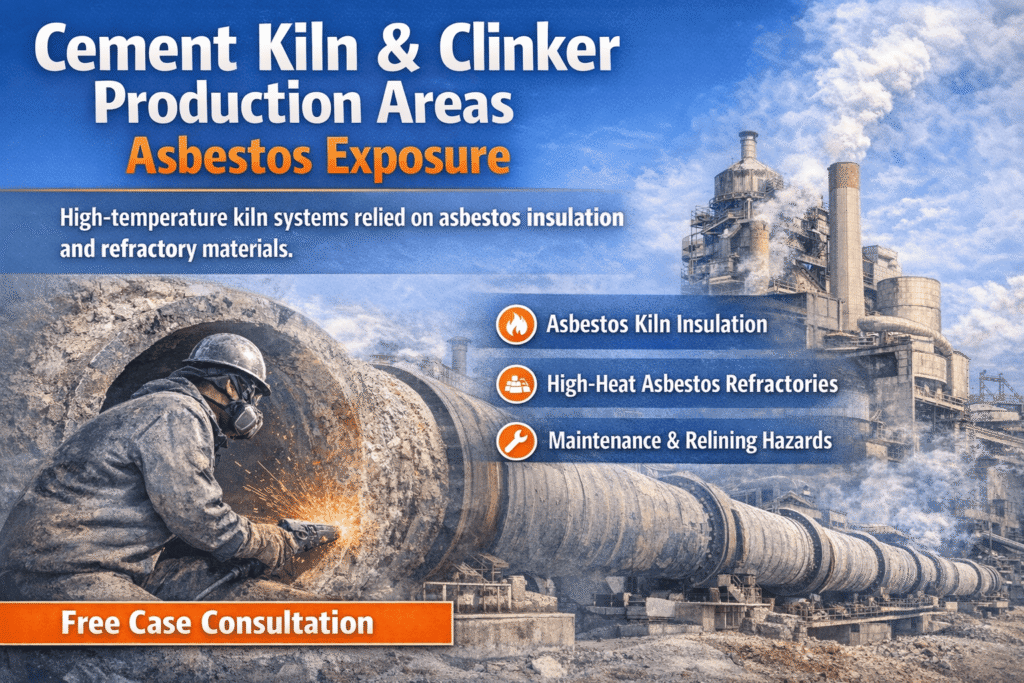 Cement Kiln Clinker Production Asbestos Exposure | Industrial Risk Guide