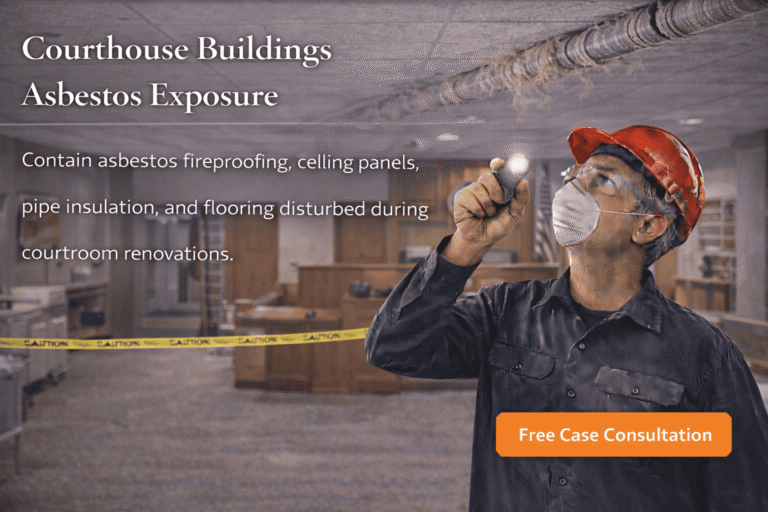 Courthouse Asbestos Exposure | Mesothelioma Lawsuits & Legal Help