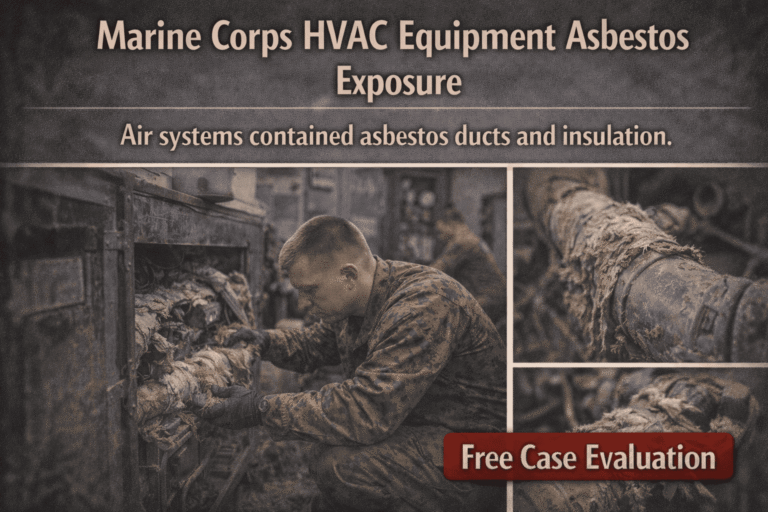 Marine Corps HVAC Equipment Asbestos Exposure - Mesothelioma Lawsuit