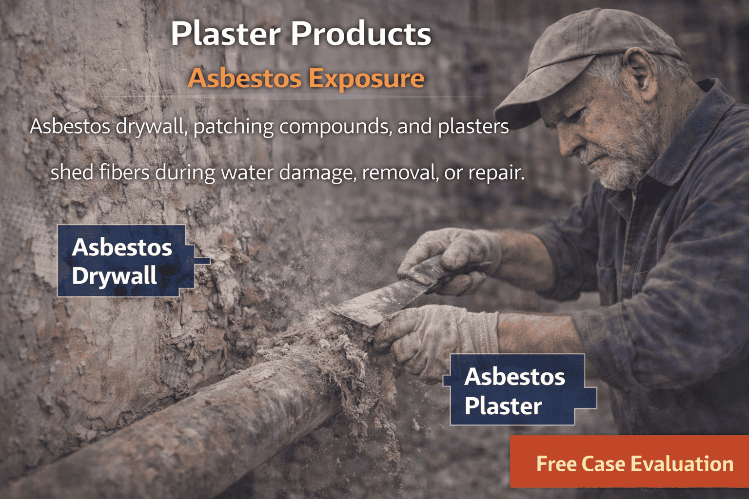 Plaster Products Asbestos Exposure | Mesothelioma Lawsuit Help for ...