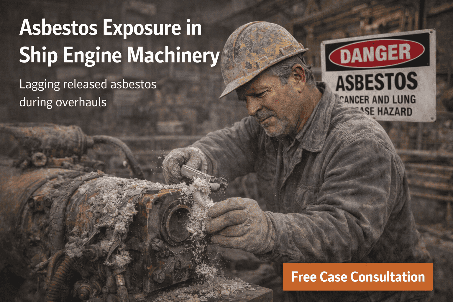 Ship Engine Machinery Asbestos Exposure | Naval Engine Risk & Safety Guide