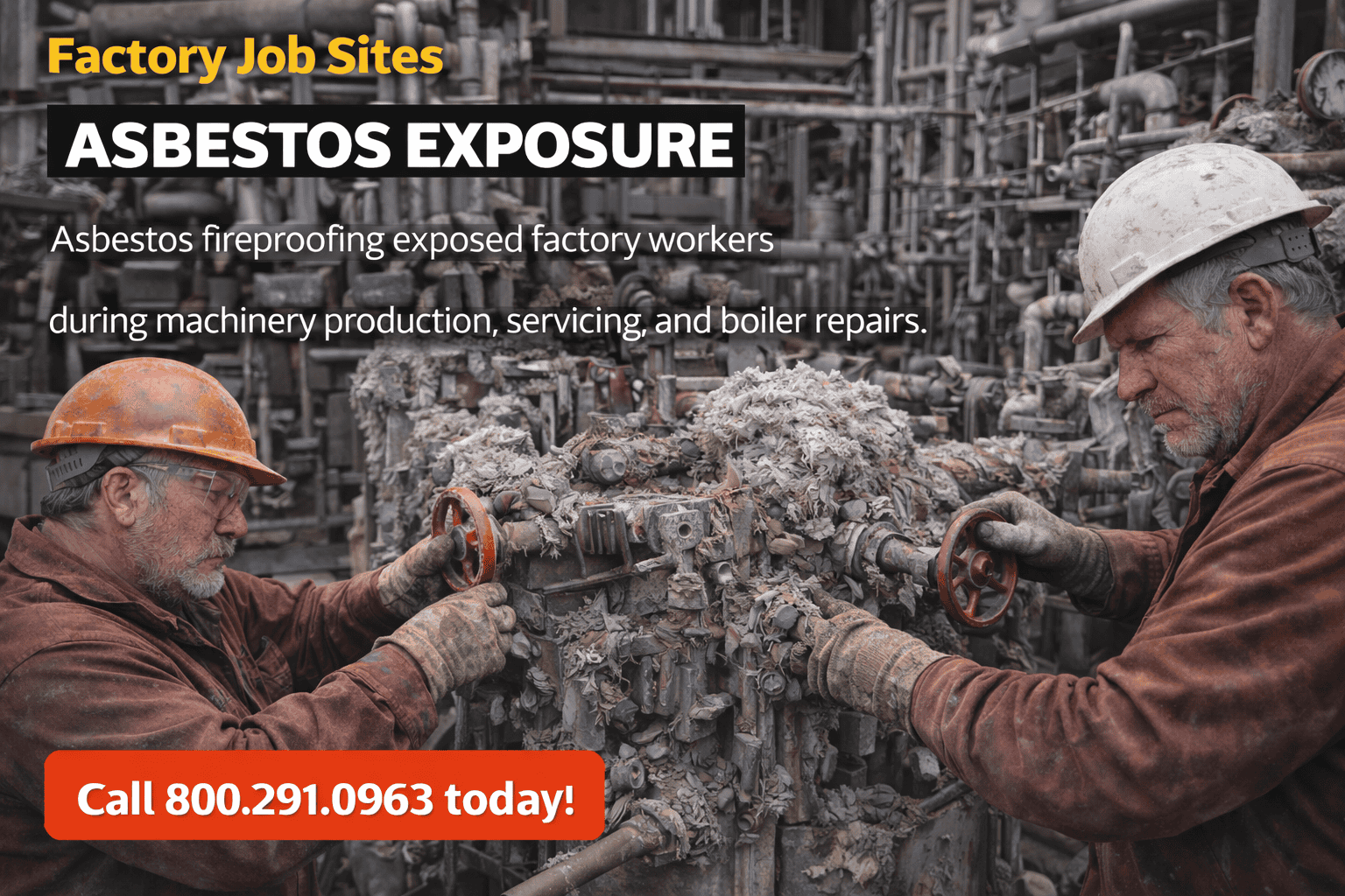 Factory Asbestos Exposure – Mesothelioma Lawsuits & Legal Help