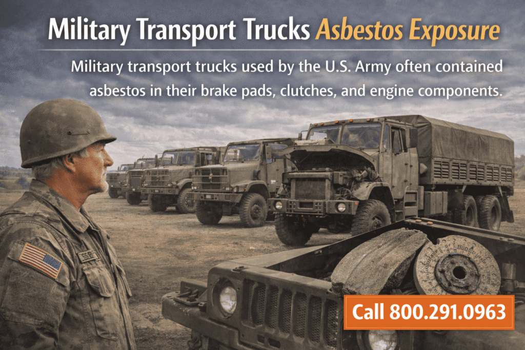 Military Transport Trucks – Army Corps of Engineers Asbestos Exposure ...
