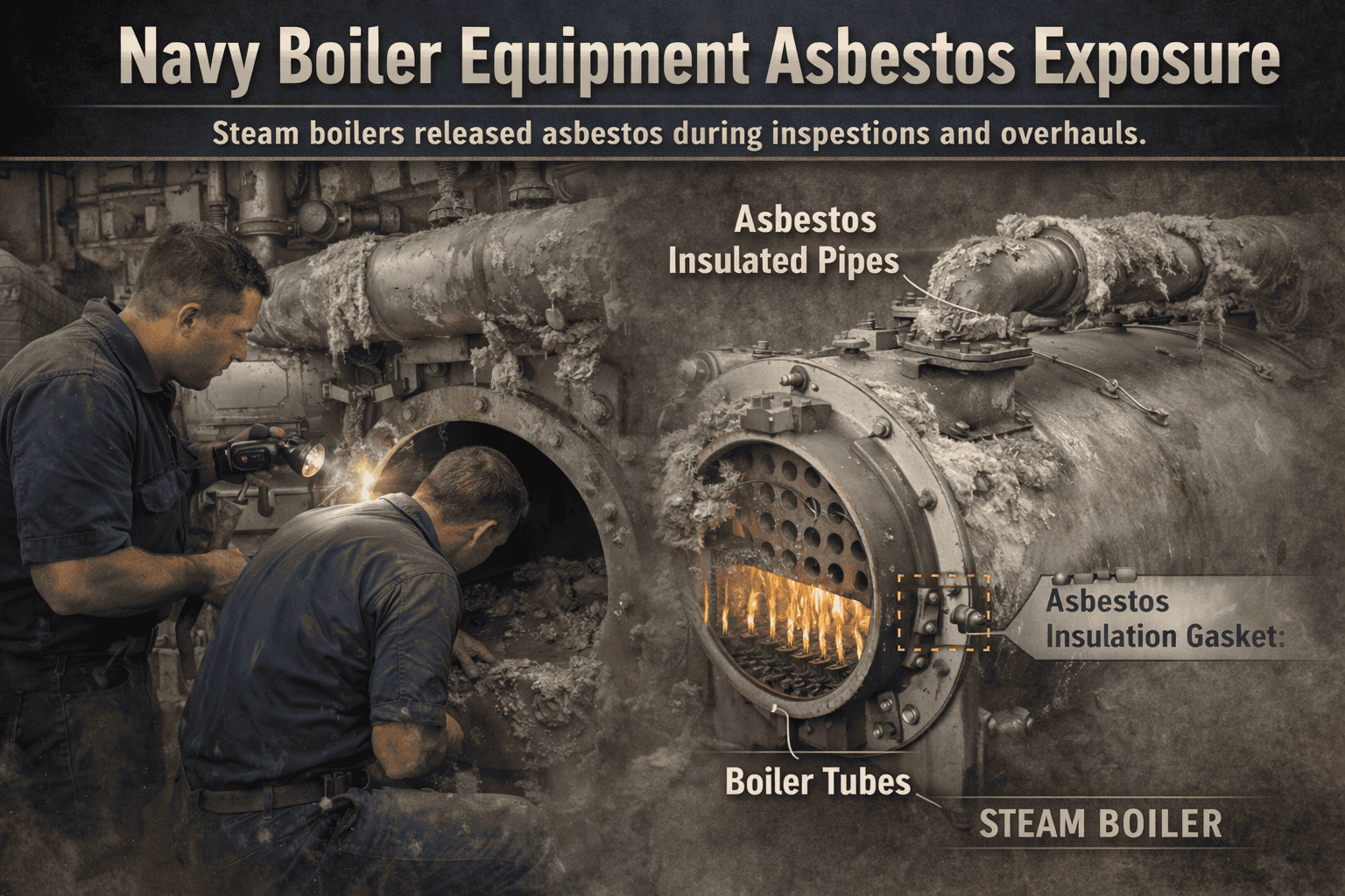 Navy Boiler Equipment Asbestos Exposure | High-Risk Areas