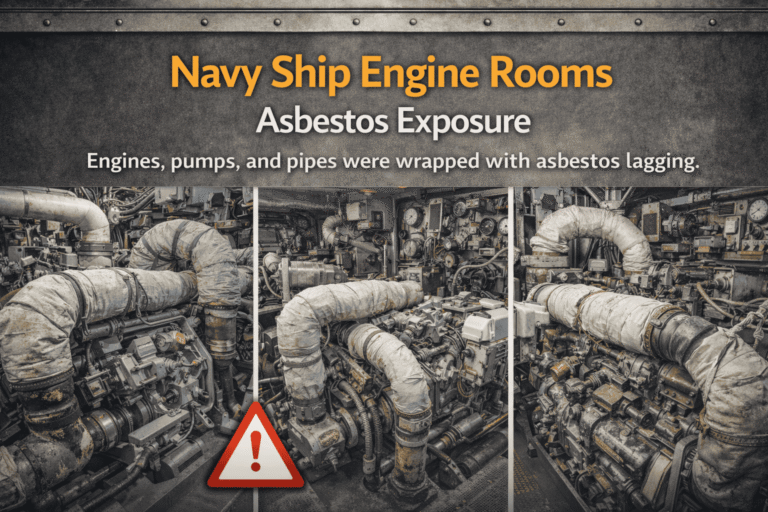Navy Ship Engine Rooms Asbestos Exposure - Mesothelioma